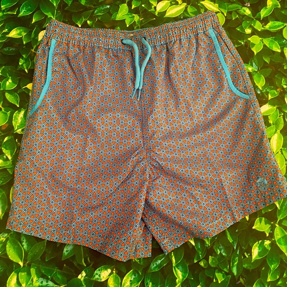 jr. swim | Swim | Nwt Jr Swim Turquoise Orange Boys Bathing Suit 416 ...
